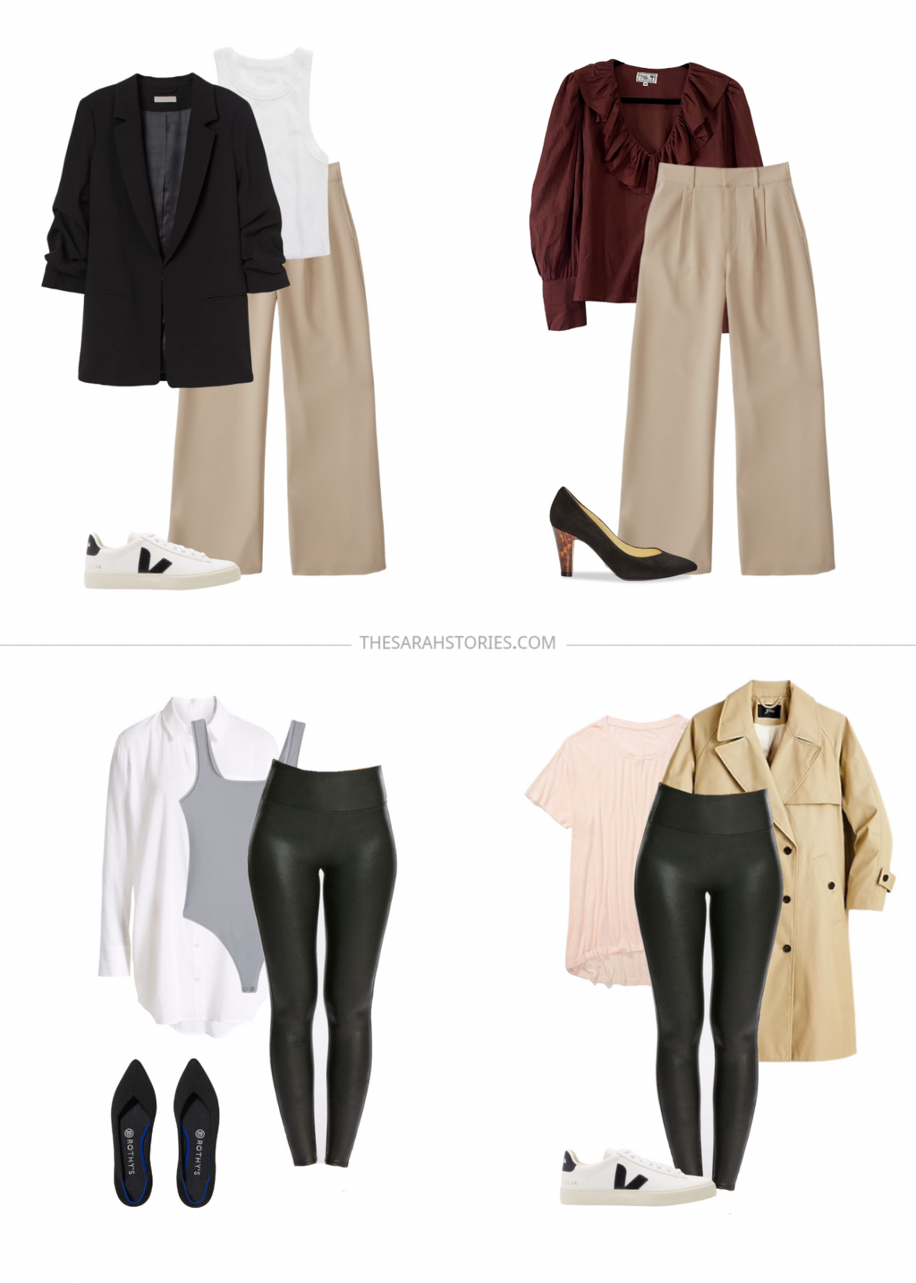 2022 Spring Capsule Wardrobe | + 28 outfit ideas | the Sarah Stories