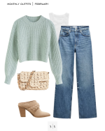 Monthly outfit planner | February | the Sarah Stories