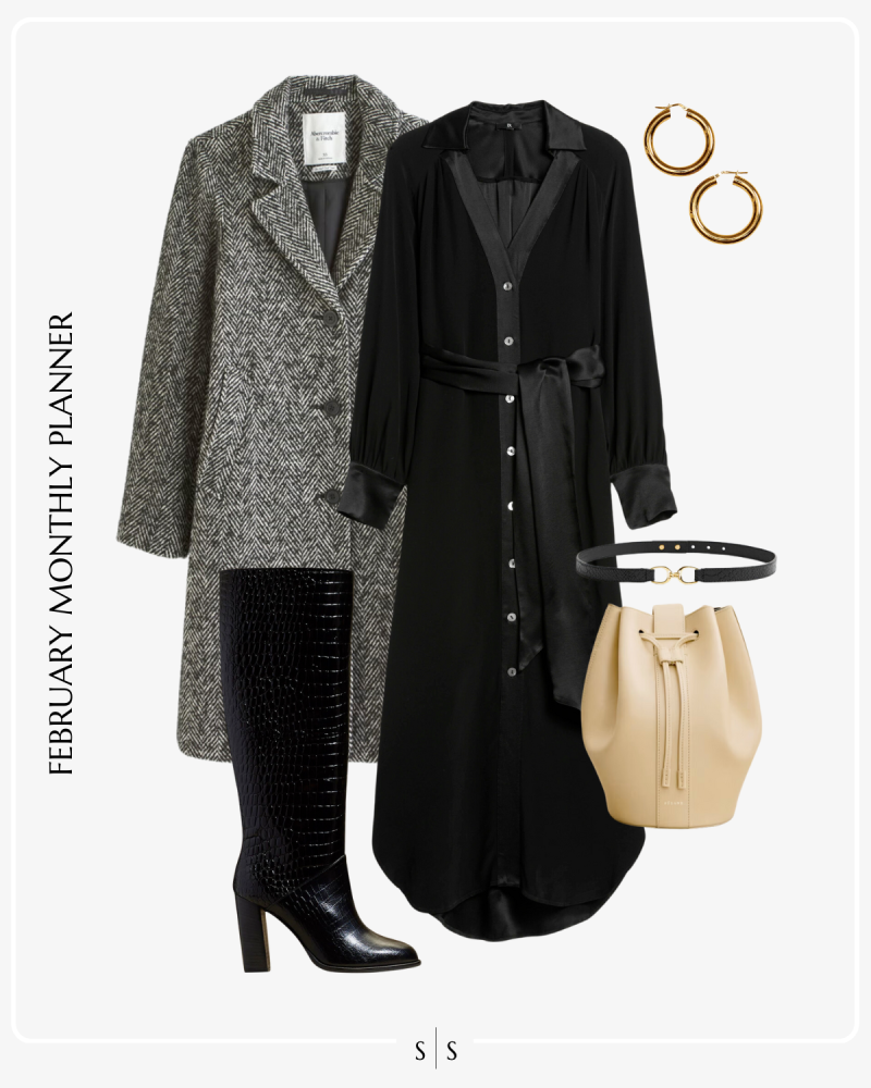 February 2024 Outfit Planner | the Sarah Stories