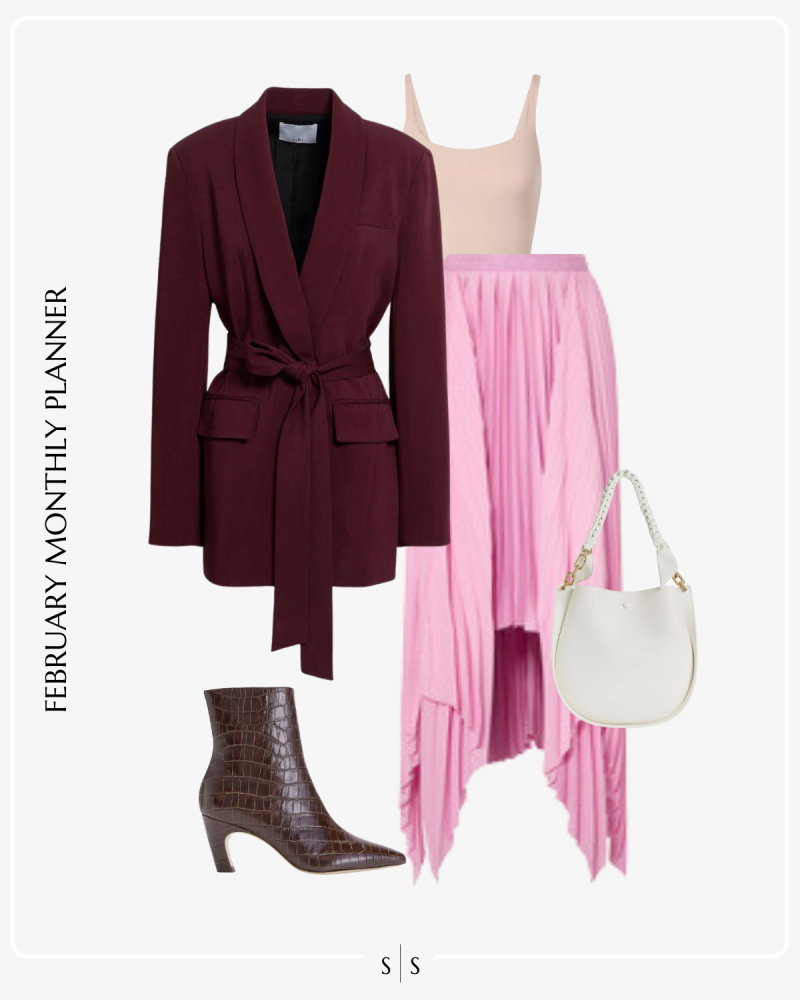 February 2024 Outfit Planner | the Sarah Stories